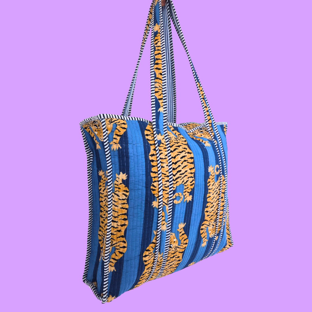 Tigers Tote Bag – Patil Knits
